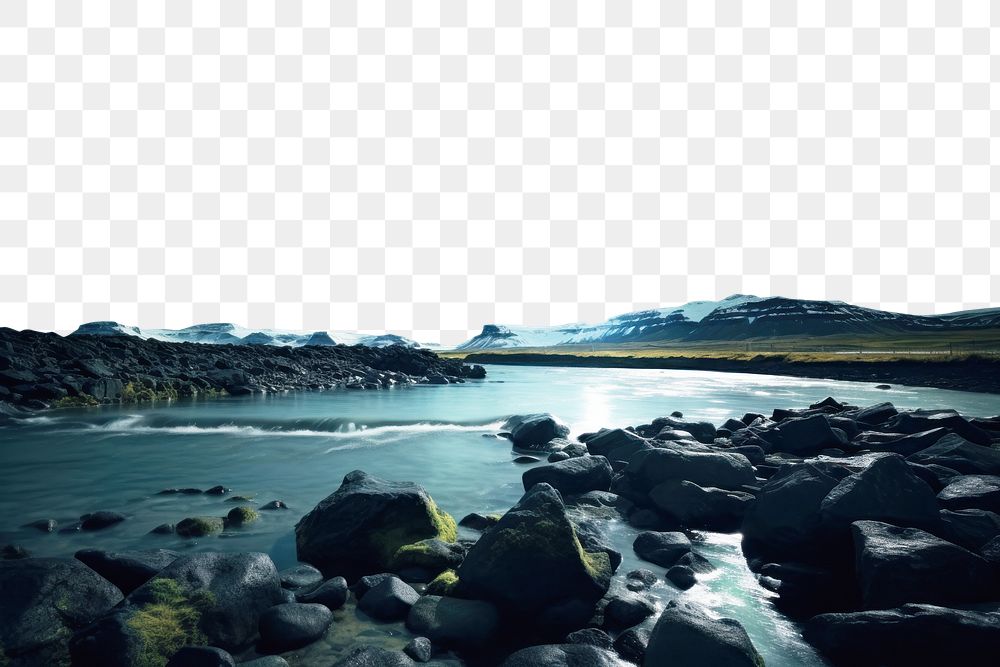 PNG Iceland landscape outdoors nature. | Premium PNG - rawpixel