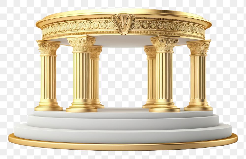 PNG Podium architecture column gold. | Premium PNG - rawpixel