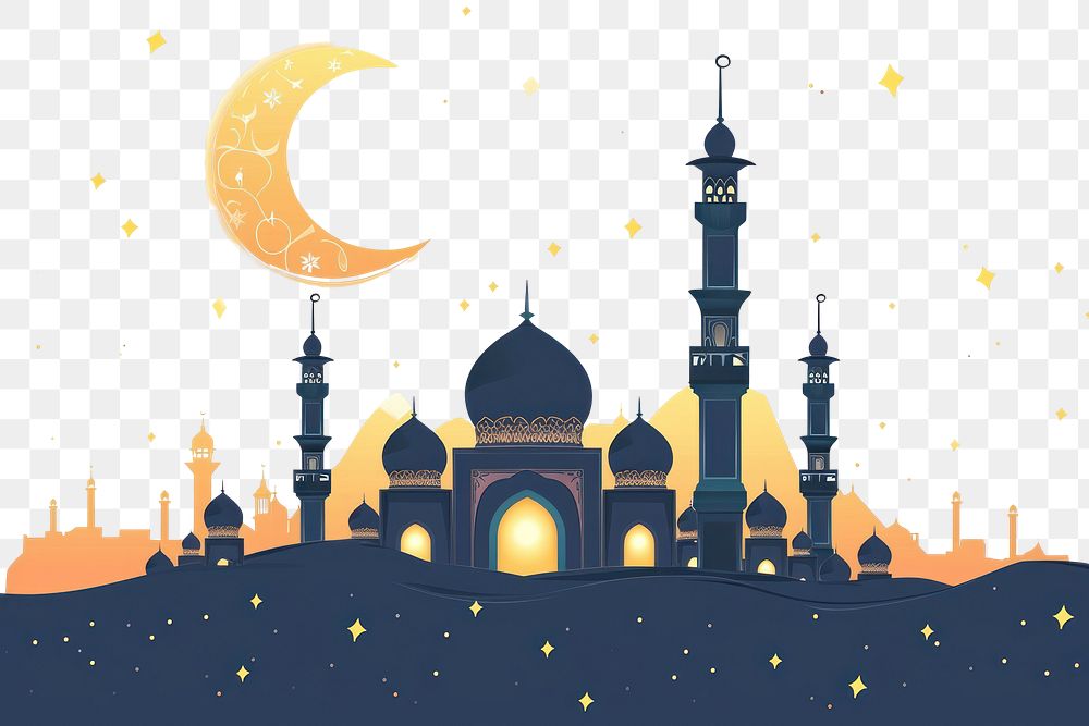 PNG Ramadan architecture building tower. | Premium PNG - rawpixel