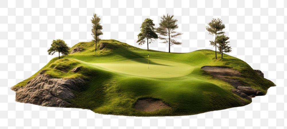 PNG Golf outdoors nature sports. | Premium PNG - rawpixel