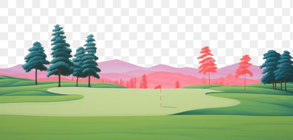 PNG Golf country club landscape | Free PNG - rawpixel