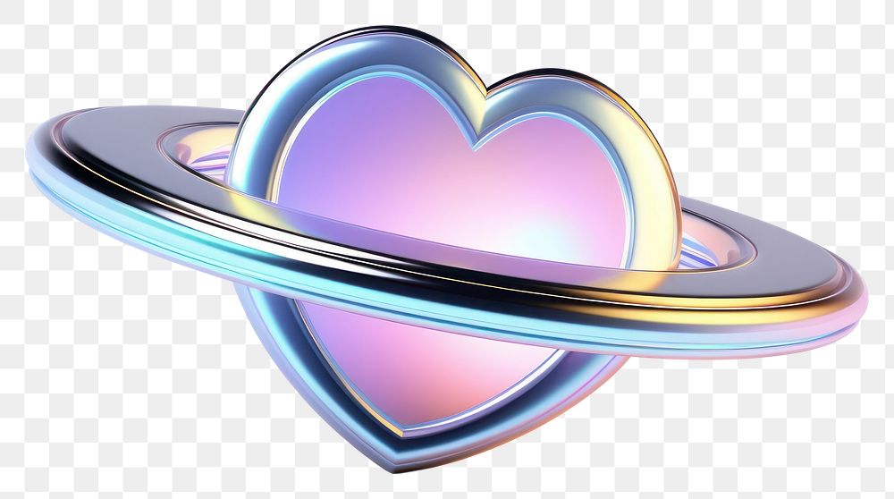 PNG Saturn heart shape bold | Premium PNG - rawpixel
