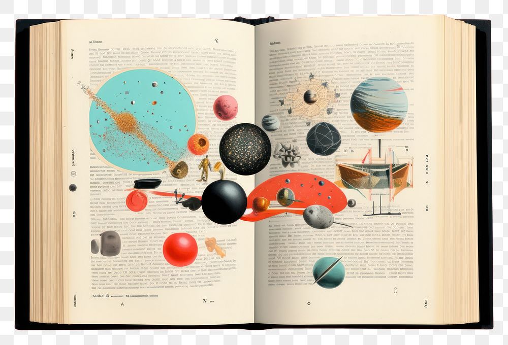 PNG Collage open science book | Premium PNG - rawpixel