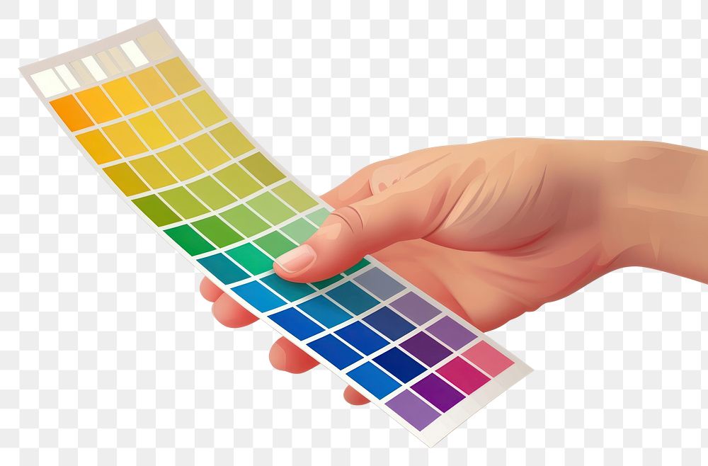 PNG Color palette guide hand | Free PNG - rawpixel