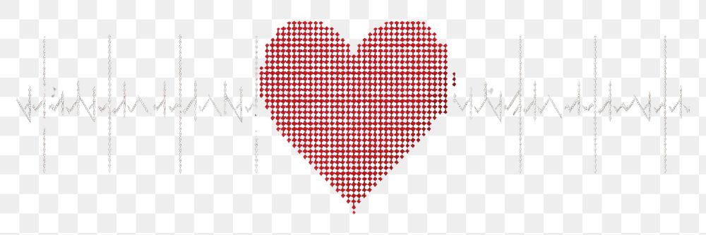 PNG heart heart beat EKG | Free PNG - rawpixel