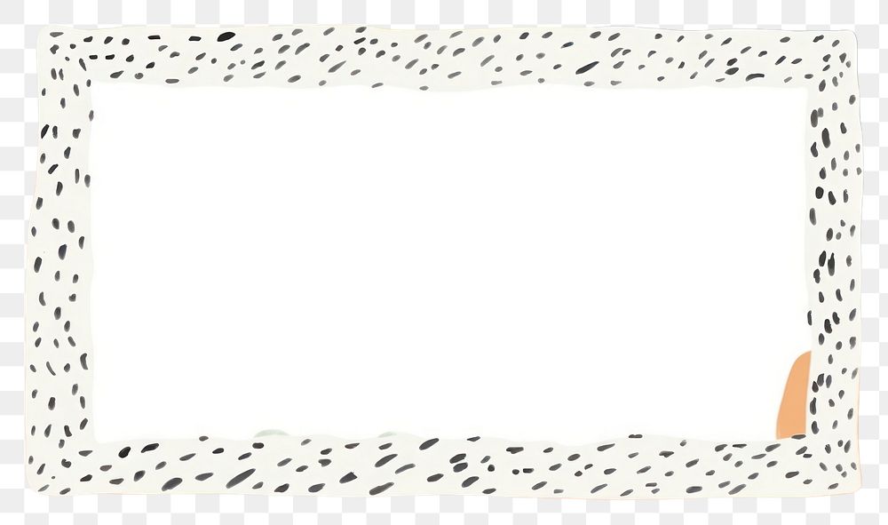 PNG Rectangle spotted pattern frame. | Free PNG - rawpixel