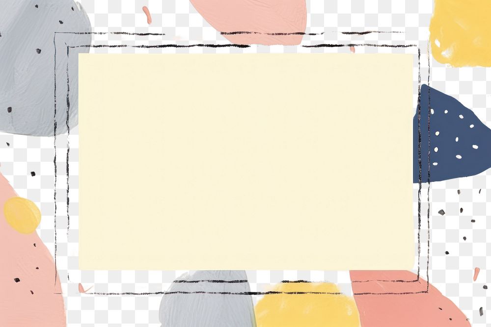 PNG Art rectangle abstract painting. | Free PNG - rawpixel