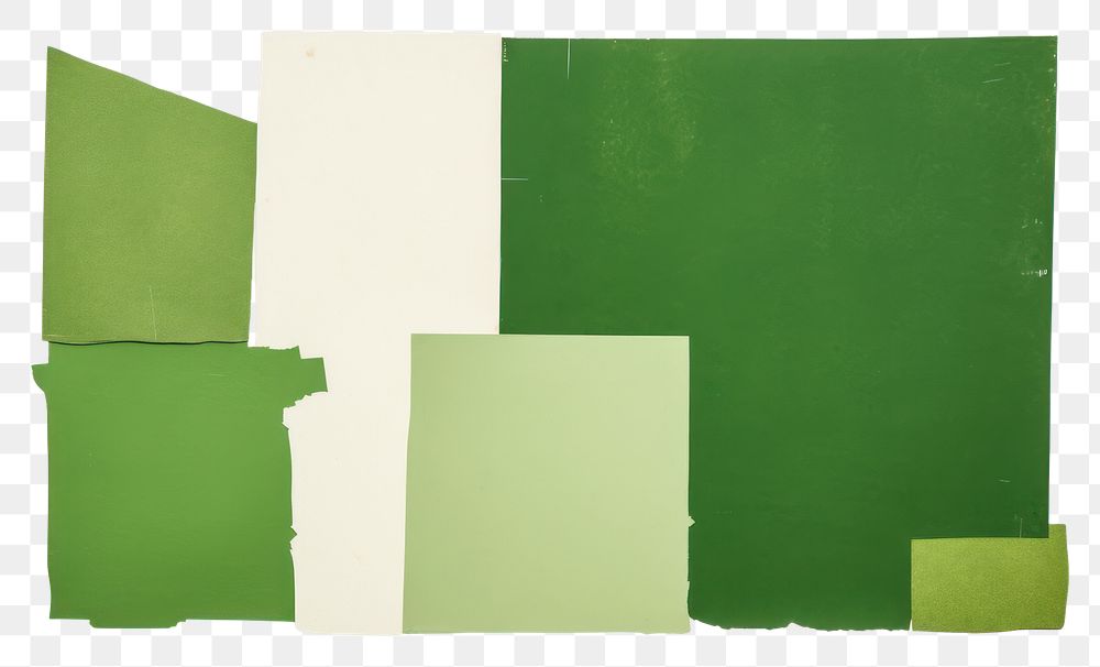 PNG Green paper collage element | Free PNG - rawpixel