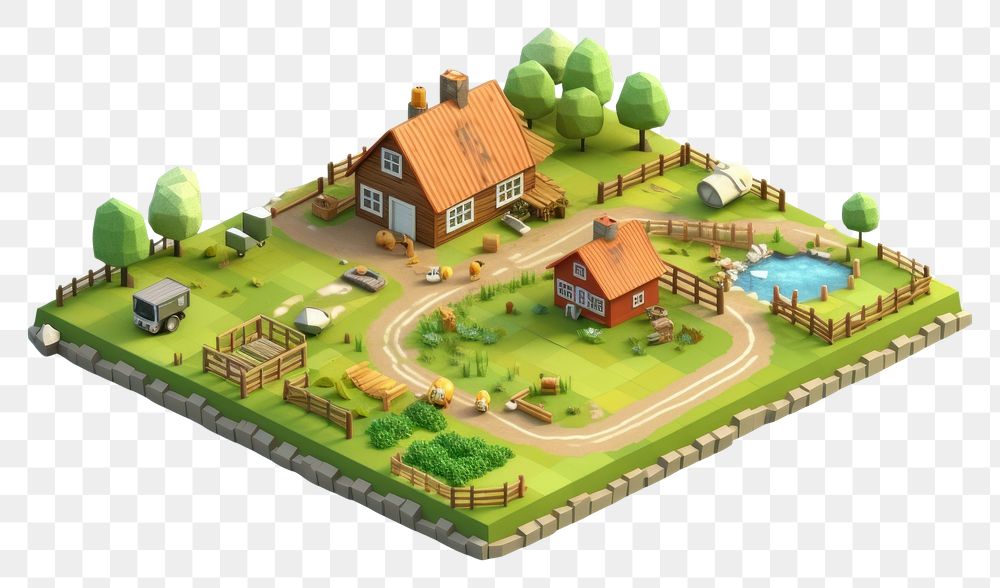 PNG Countryside farm architecture outdoors | Free PNG - rawpixel
