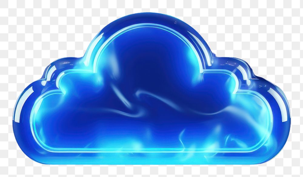 PNG 3D render neon cloud | Premium PNG - rawpixel