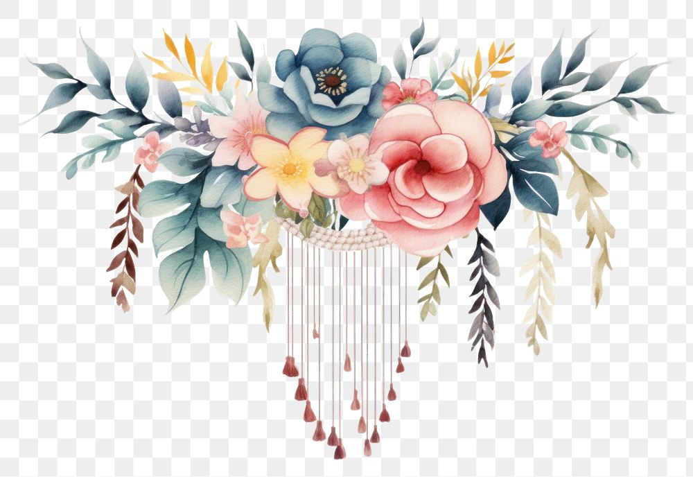 PNG Macrame wall decor pattern | Free PNG - rawpixel