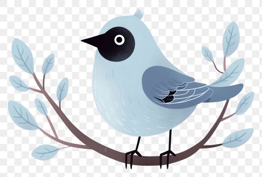 PNG Magpie cartoon drawing animal. | Free PNG - rawpixel