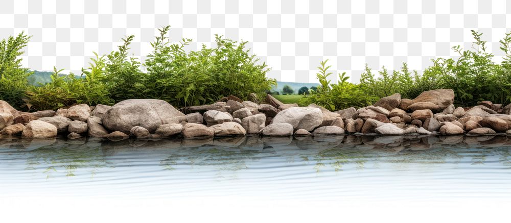 PNG River side landscape nature | Premium PNG - rawpixel
