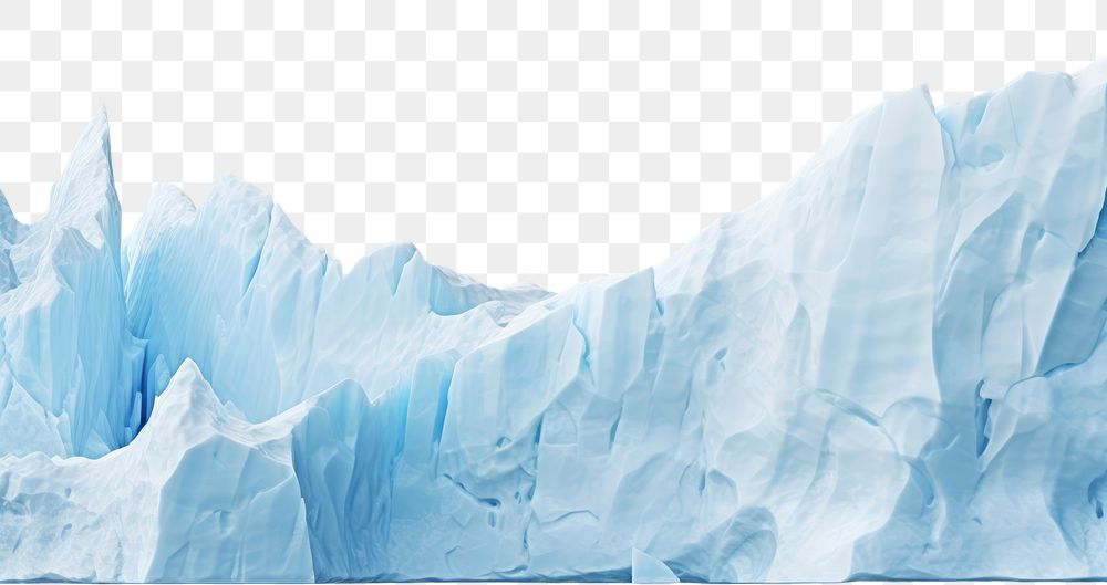 PNG Blue ice cliff nature | Premium PNG - rawpixel