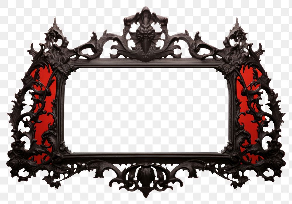 PNG Gothic mirror frame black | Premium PNG - rawpixel