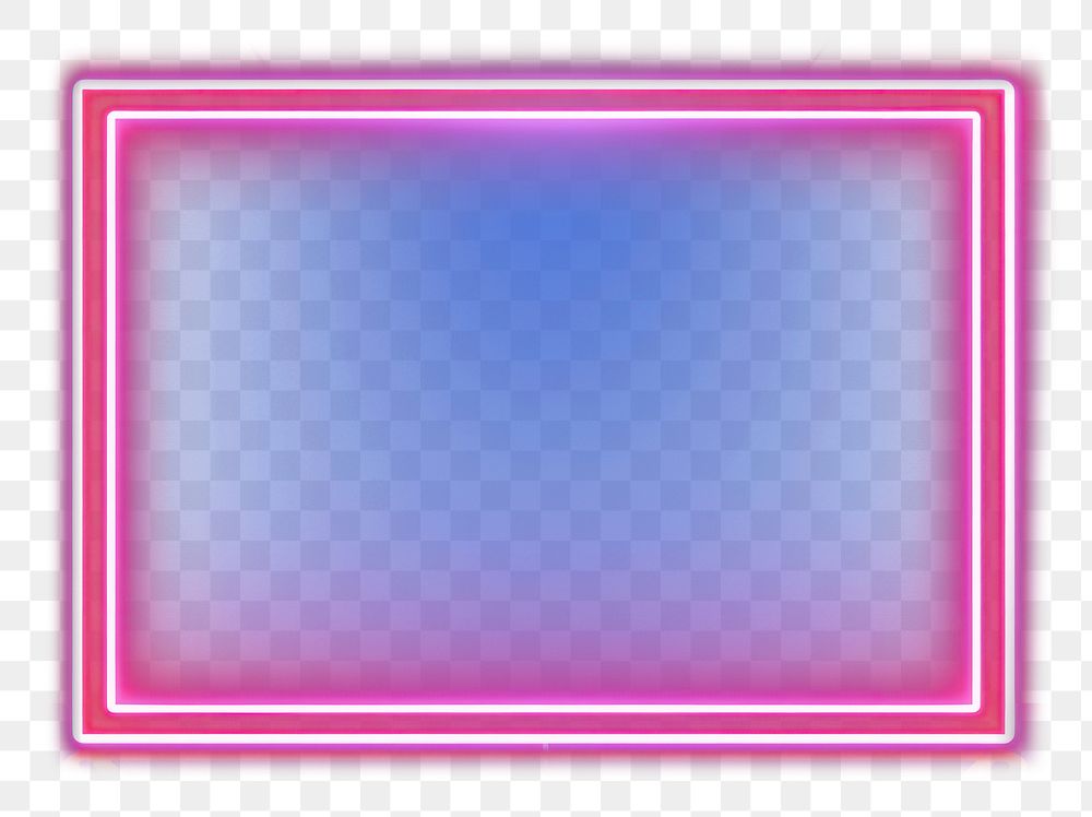 PNG Geometric frame neon background | Premium PNG - rawpixel