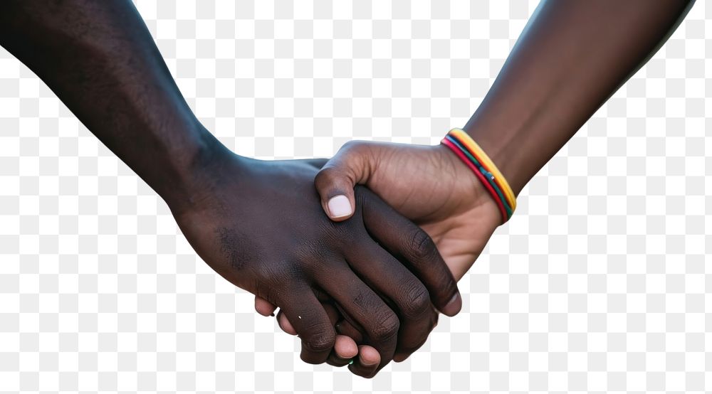 PNG Black couple holding hands | Free PNG - rawpixel