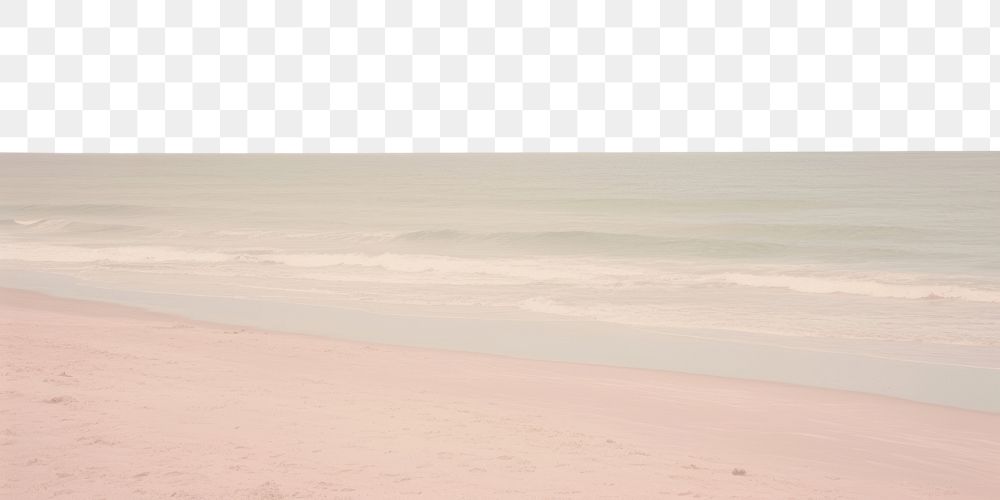 PNG Pink beach landscape outdoors | Premium PNG - rawpixel