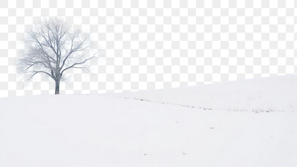PNG Snow landscape outdoors nature. | Premium PNG - rawpixel