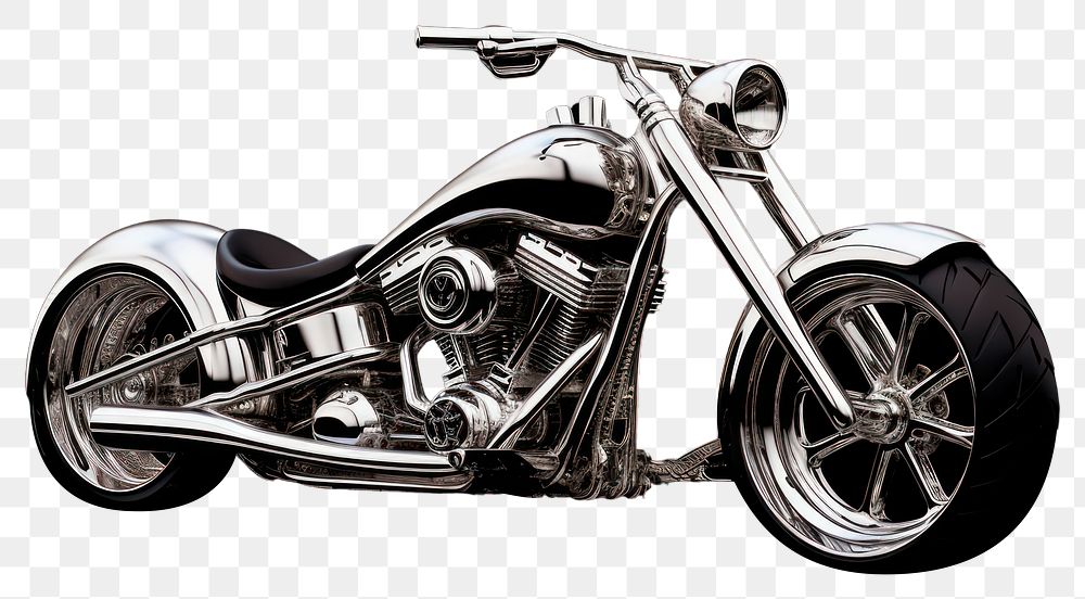 PNG Motorbike Chrome material motorcycle | Premium PNG - rawpixel