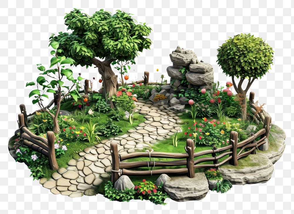 PNG Garden garden outdoors nature. | Free PNG - rawpixel