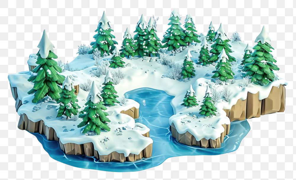 PNG Winter christmas plant tree. | Free PNG - rawpixel