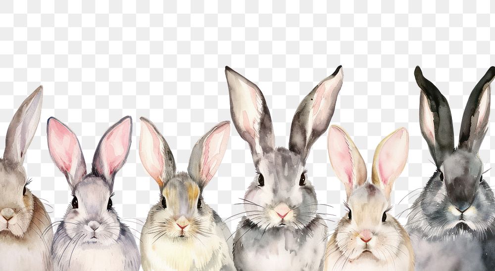 PNG Rabbits animal mammal rodent. | Premium PNG - rawpixel