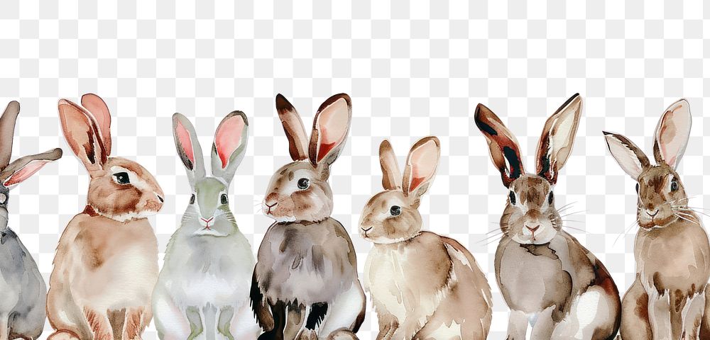 PNG Rabbits animal mammal rodent. | Premium PNG - rawpixel