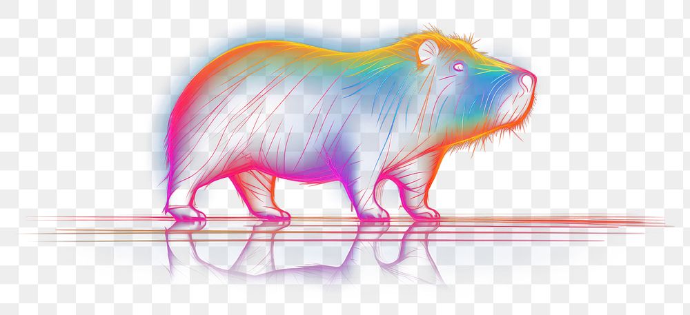 PNG Capybara border mammal animal | Premium PNG - rawpixel