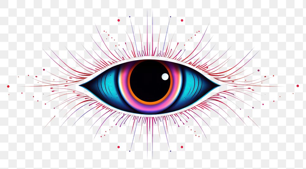 PNG Eyes border night line | Premium PNG - rawpixel