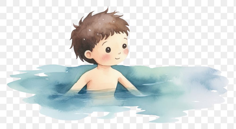 PNG Swimming boy swimming bathing | Free PNG - rawpixel