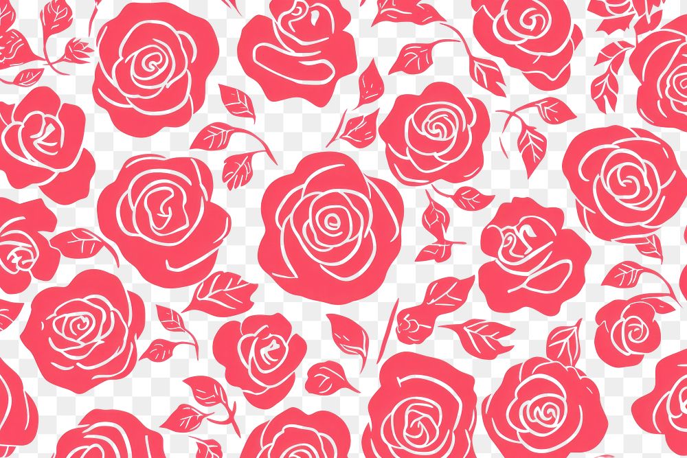 PNG Rose pattern backgrounds flower. | Premium PNG - rawpixel
