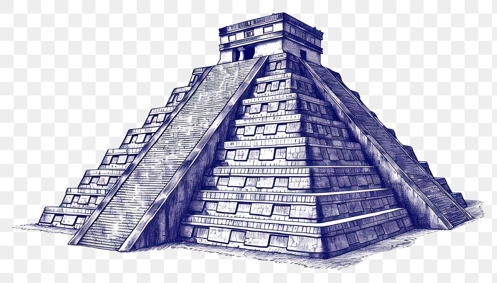 PNG Antique Tikal drawing sketch | Premium PNG - rawpixel