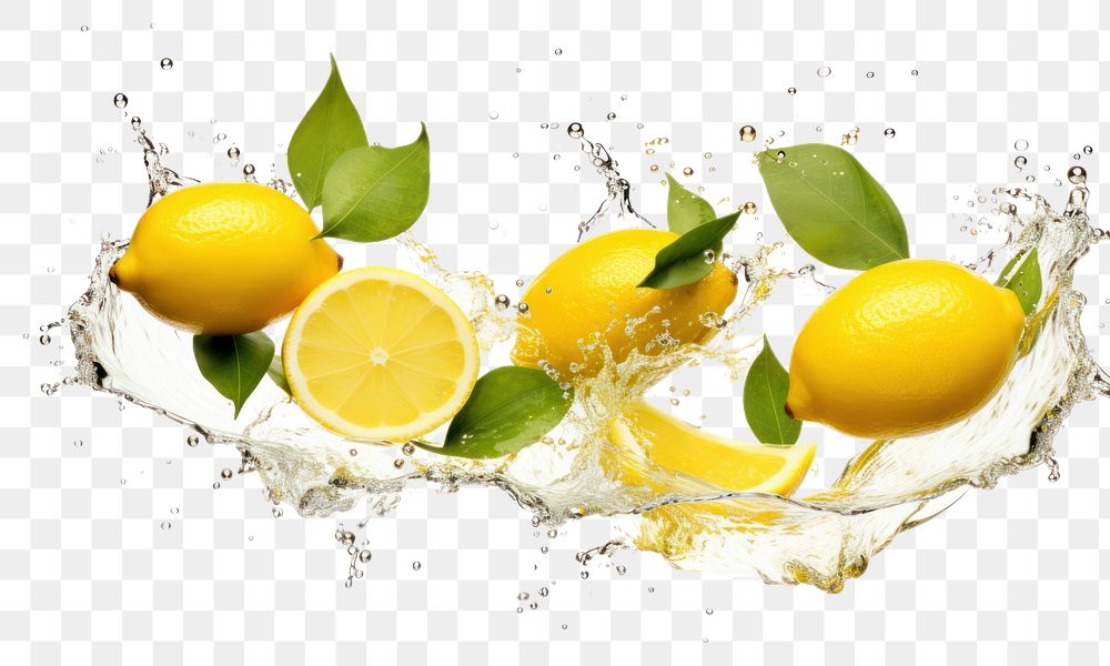 PNG Splash liquid sliced lemons | Free PNG - rawpixel