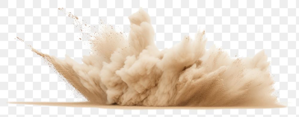 PNG Sand flying explosion white | Premium PNG - rawpixel