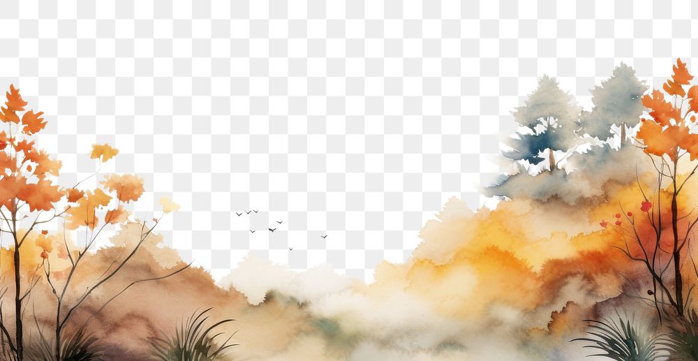 PNG Autumn life landscape outdoors | Premium PNG - rawpixel