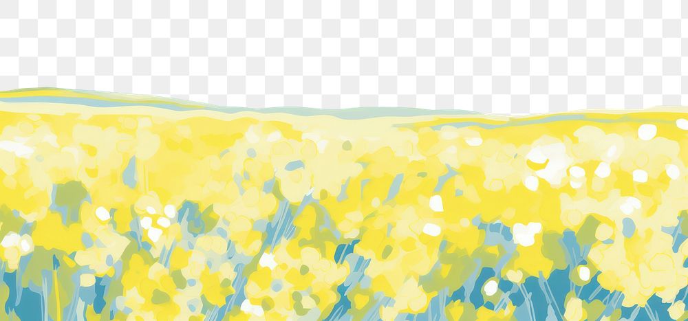PNG Rapeseed field landscape grassland | Premium PNG - rawpixel