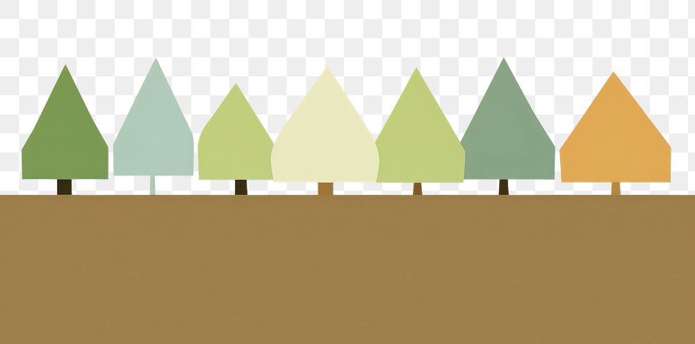 PNG Illustration tress border outdoors | Free PNG - rawpixel