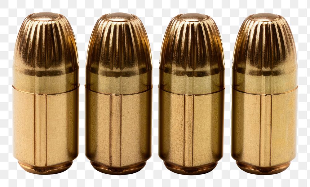 PNG Three pistol ammo ammunition | Free PNG - rawpixel