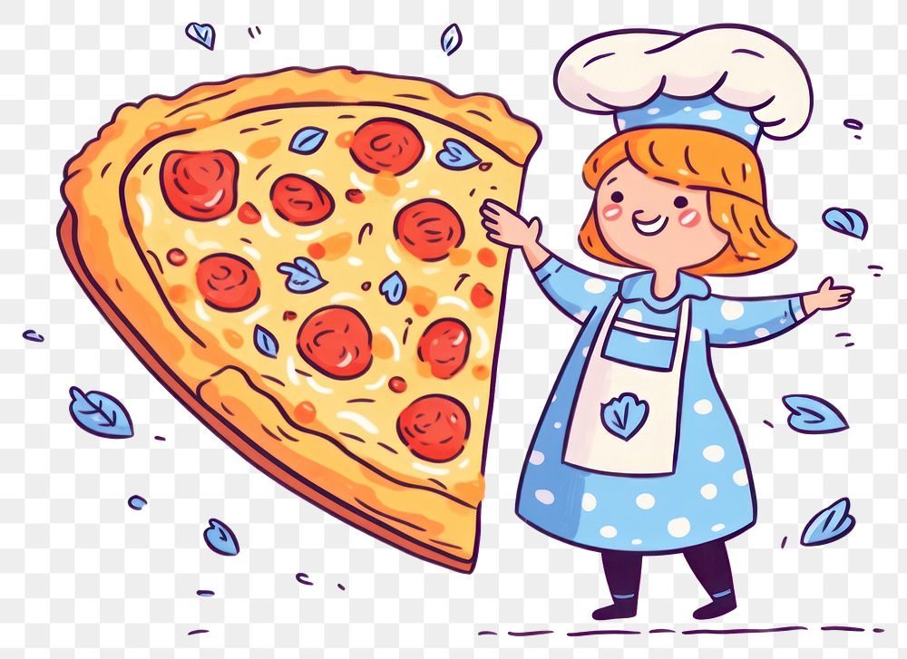 PNG Cooking pizza cartoon food | Free PNG - rawpixel