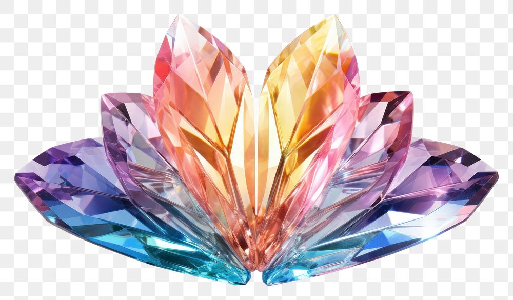 PNG Rainbow wing gemstone crystal | Premium PNG - rawpixel