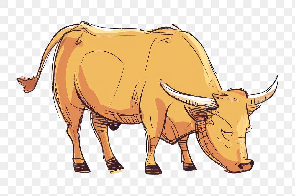 PNG Livestock buffalo cattle mammal. | Free PNG - rawpixel