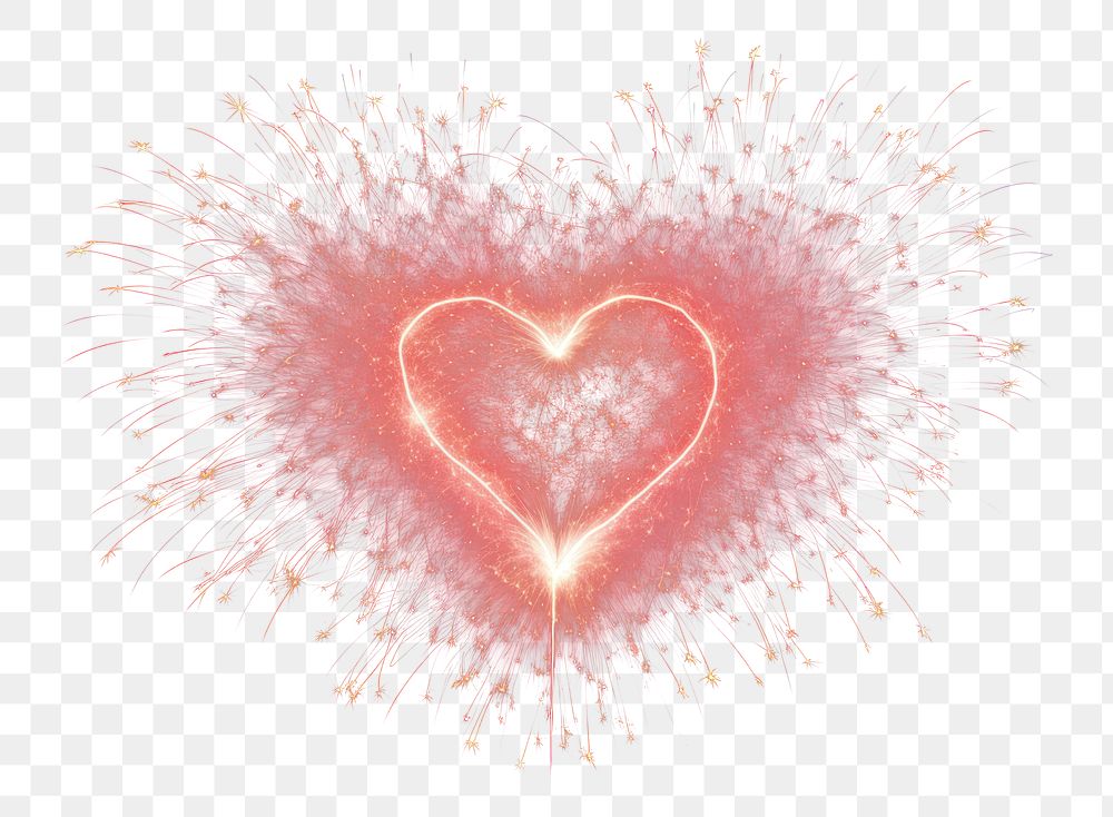 PNG Firework launching heart shaped | Premium PNG - rawpixel
