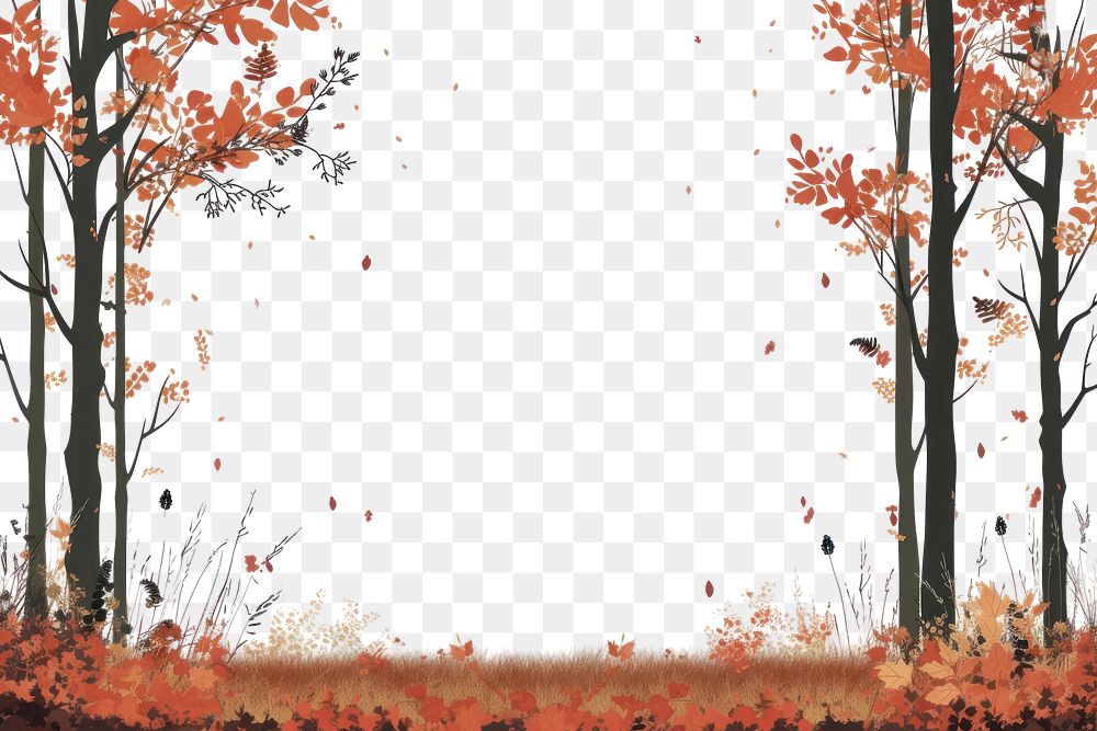 PNG Autumn forest backgrounds outdoors | Premium PNG - rawpixel