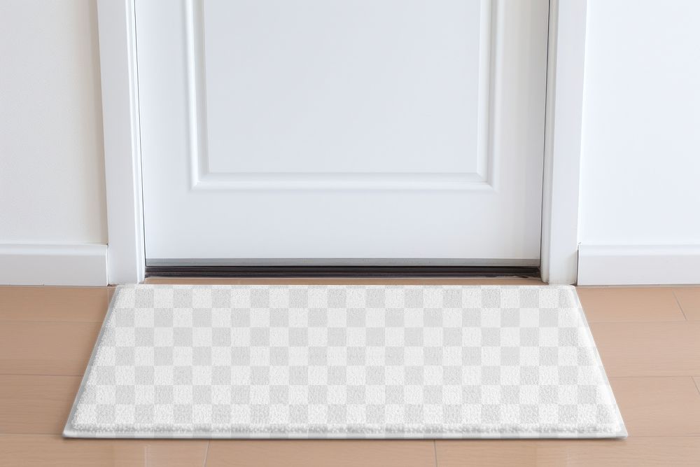 Door mat png mockup, transparent | Premium PNG - rawpixel