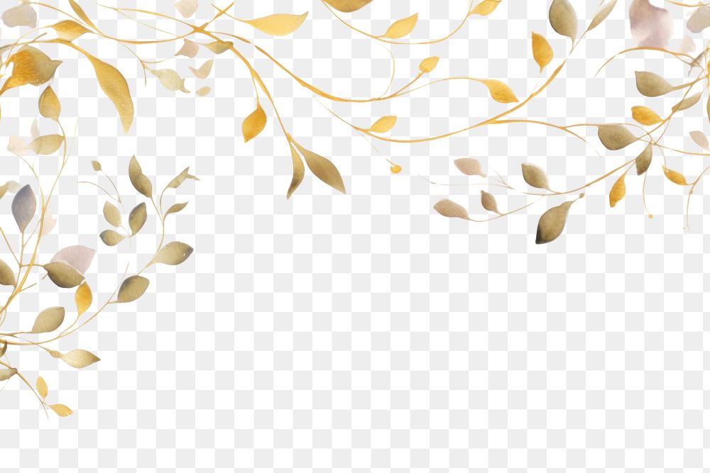 PNG Cute minimal gold vine | Premium PNG - rawpixel