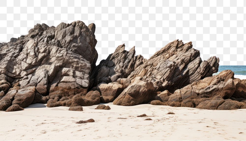 PNG Coastal rocks shore outdoors | Free PNG - rawpixel