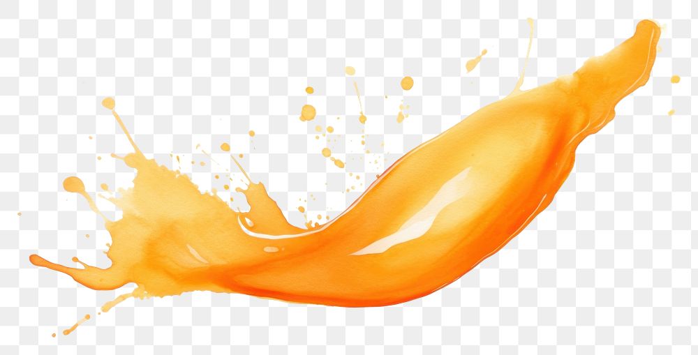 PNG Orange waterclor splash backgrounds | Free PNG - rawpixel