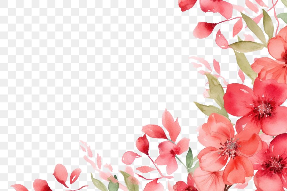 PNG Red flower pattern petal | Free PNG - rawpixel