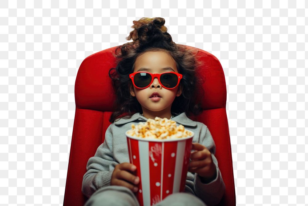PNG Korean female popcorn snack | Premium PNG - rawpixel